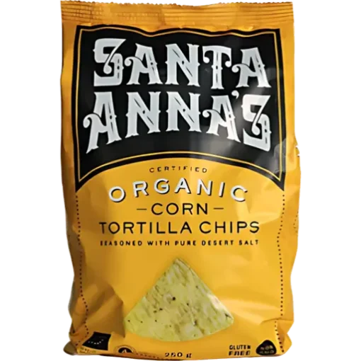 Organic Corn Chips 250g Santa Annas - Greensmith Grocers