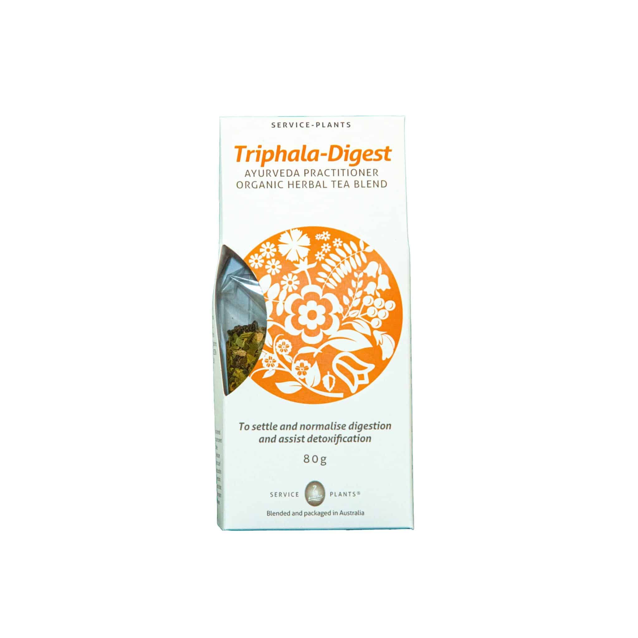 Triphala-Digest Organic Loose Leaf Tea 80g Service Plants